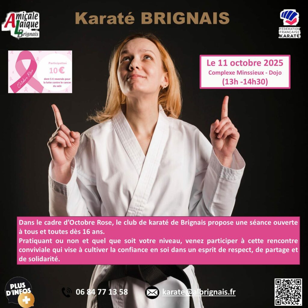 Karaté - Octobre rose - Association ALB